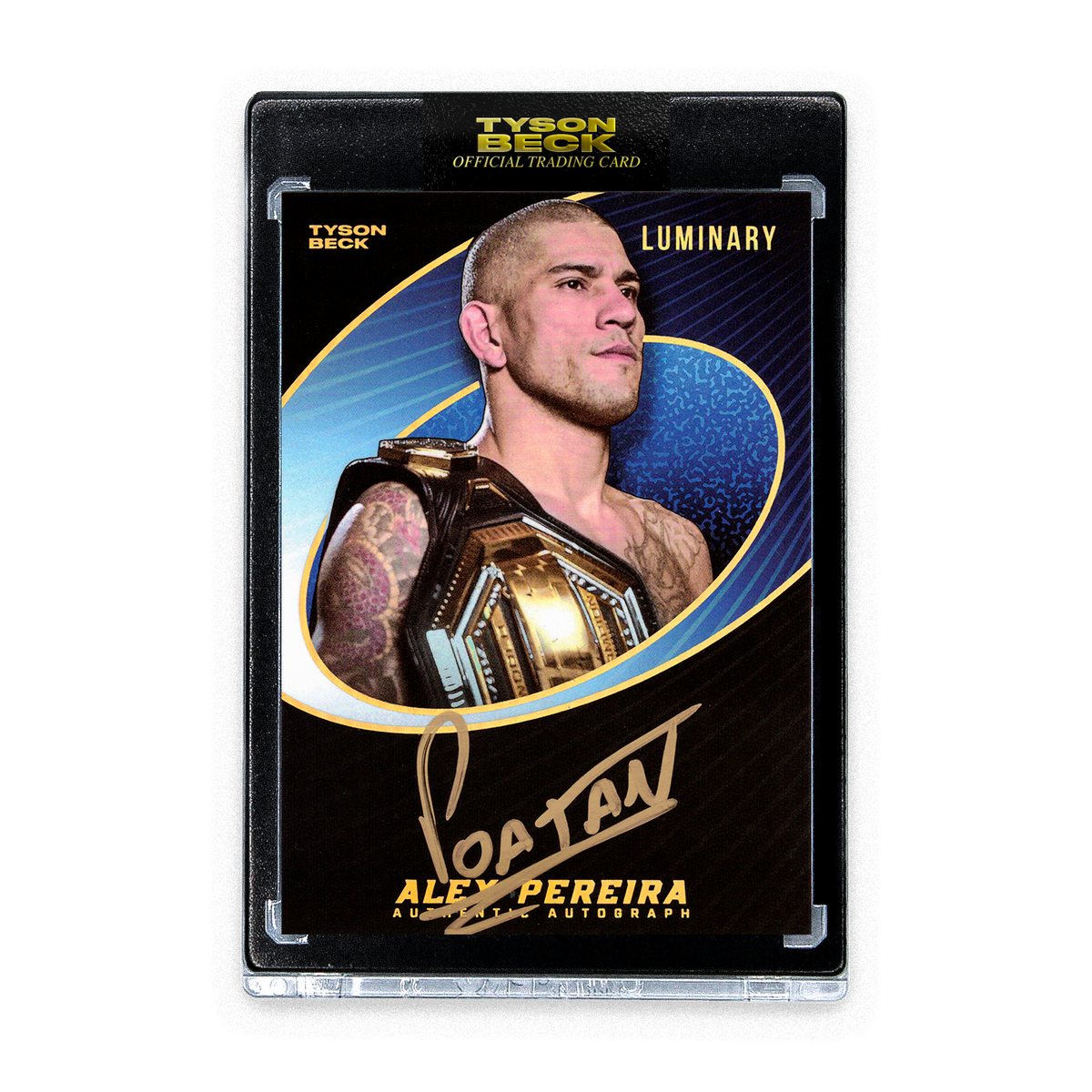 ALEX PEREIRA X TYSON BECK - LUMINARY - BLACK - AUTOGRAPH - LIMITED TO ...