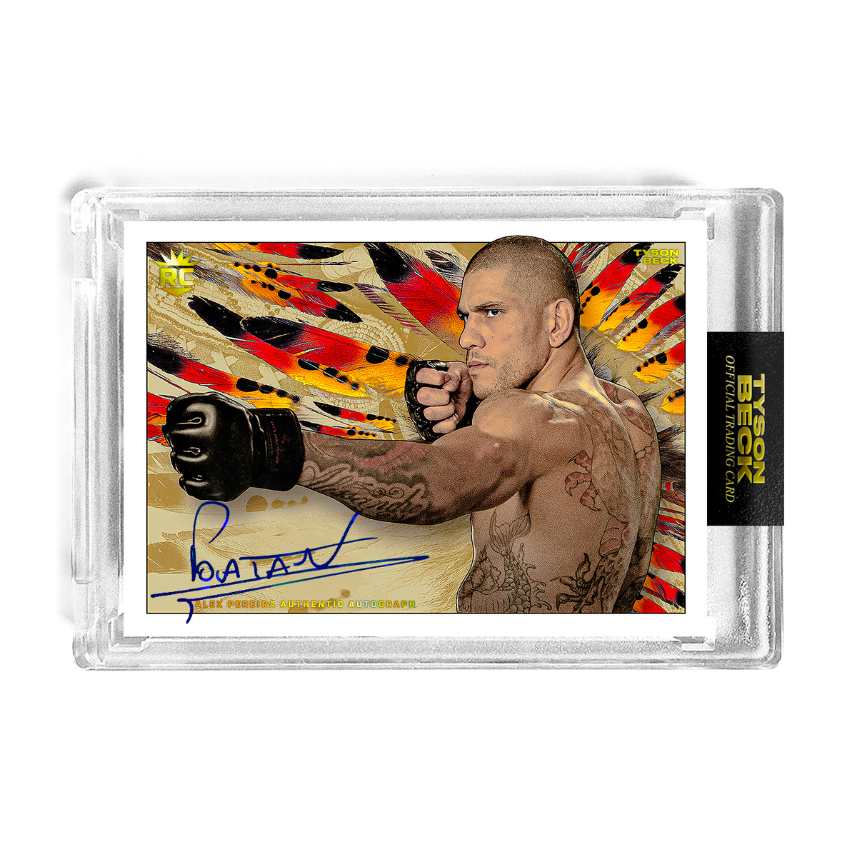 ALEX PEREIRA X TYSON BECK - RC - "BOW AND ARROW" - AUTOGRAPH - LIMITED ...