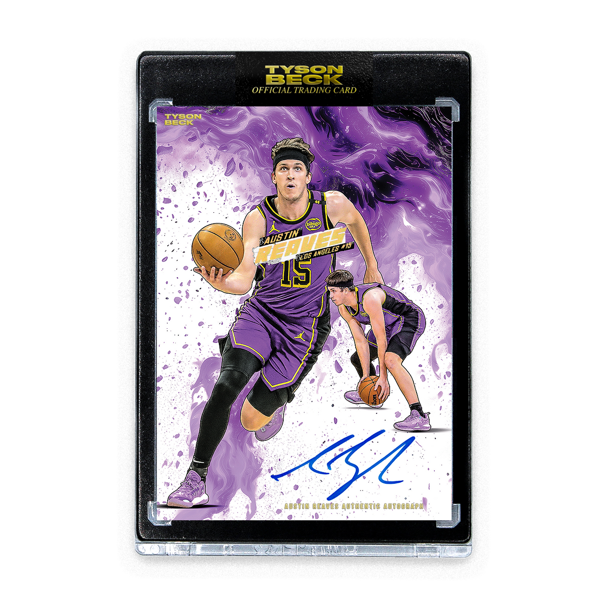 AUSTIN REAVES X TYSON BECK - CARD 1 - AUTOGRAPH - LIMITED TO 25 – Tyson ...