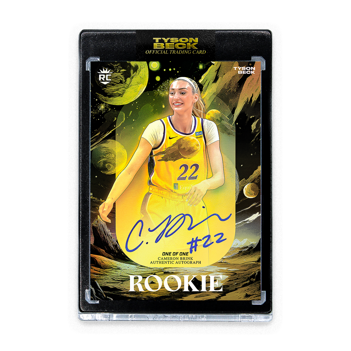 CAMERON BRINK X TYSON BECK - RC - INFINITY - AUTOGRAPH - GOLD ONE OF O ...