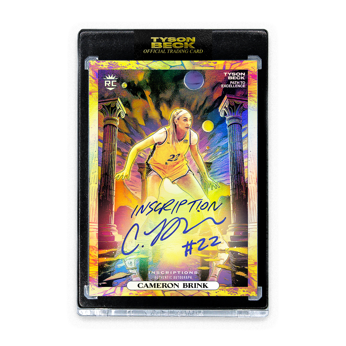 CAMERON BRINK X TYSON BECK - RC - PATH TO EXCELLENCE - RAINBOW FOIL ...