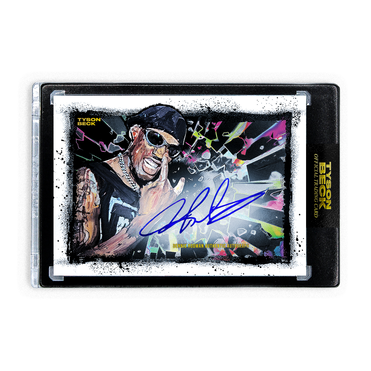 DENNIS RODMAN X TYSON BECK - RODMAN 4 LIFE - AUTOGRAPH - LIMITED TO 32 ...