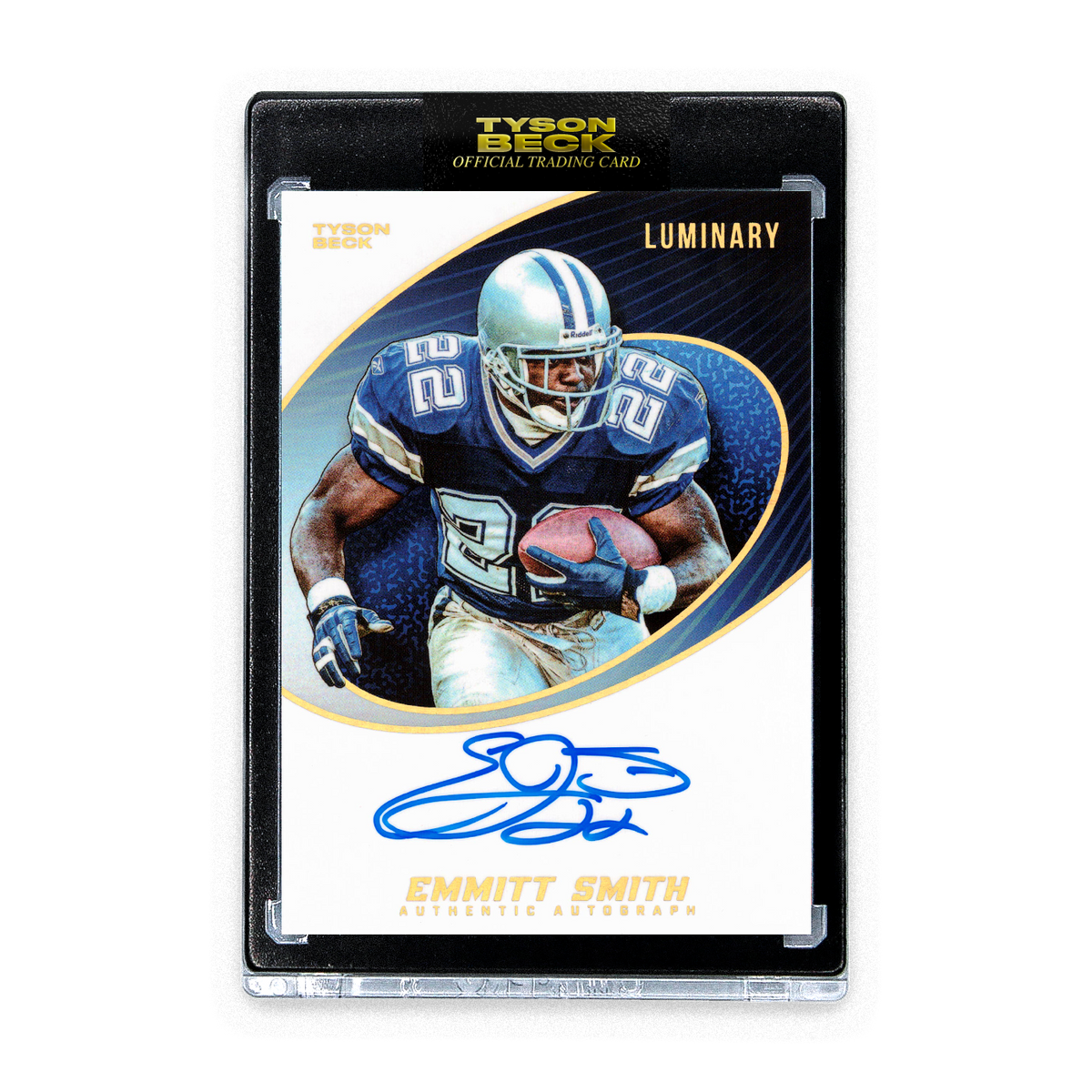 EMMITT SMITH X TYSON BECK - LUMINARY - AUTOGRAPH - LIMITED TO 25 ...