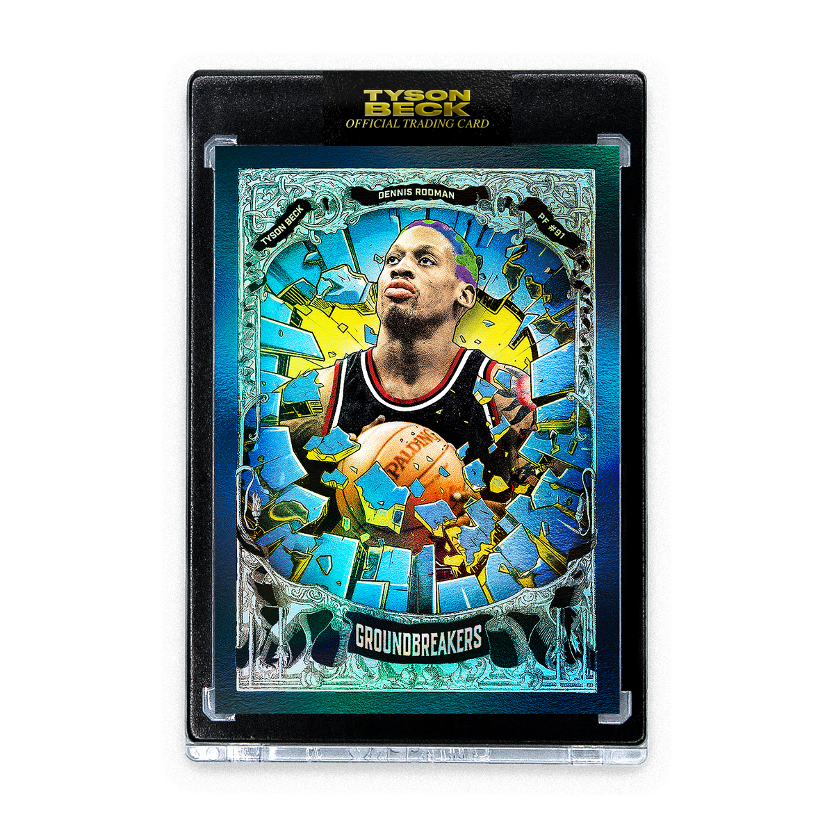 GROUNDBREAKERS - DENNIS RODMAN - LIMITED EDITION TRADING CARD – Tyson Beck