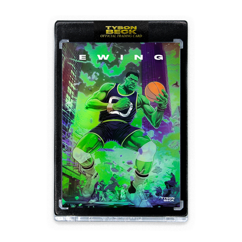 PATRICK EWING X TYSON BECK - "90s COMIC" - VARIATION - CHASE - COLLECT ...