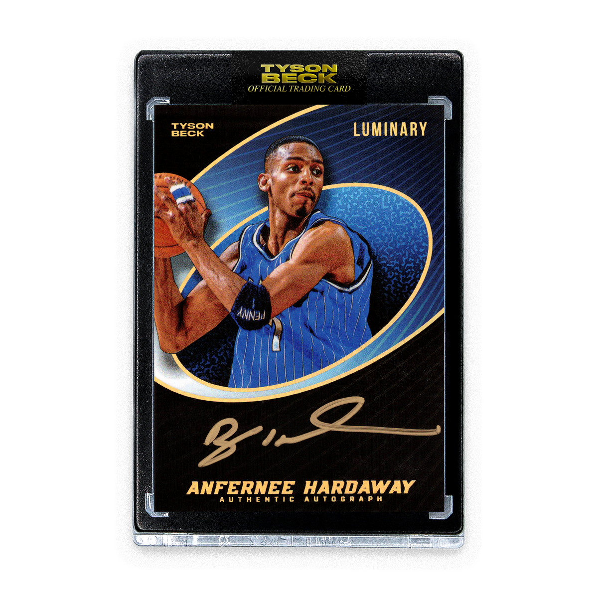 ANFERNEE HARDAWAY X TYSON BECK - LUMINARY - BLACK - AUTOGRAPH - LIMITE ...
