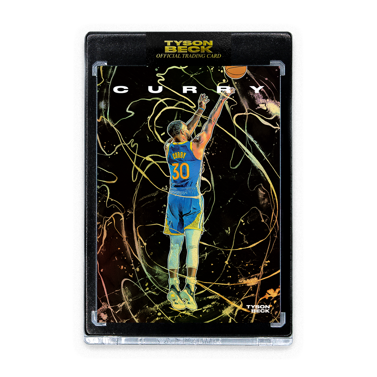 STEPHEN CURRY - TYSON BECK - COMIC - GOLD MARBLE FOIL - LIMITED TO 10 ...