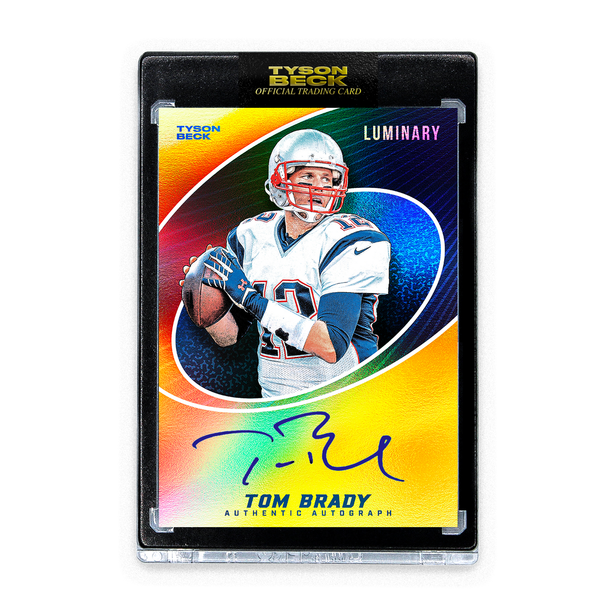TOM BRADY - TYSON BECK - LUMINARY - AUTOGRAPH PACKAGE – Tyson Beck