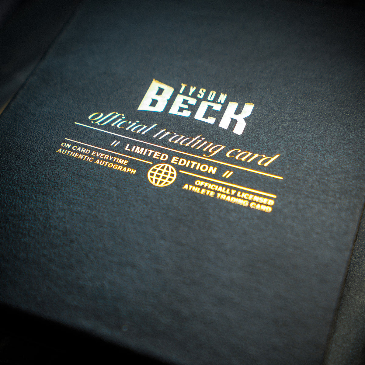 MYSTERY AUTOGRAPH BOX – Tyson Beck