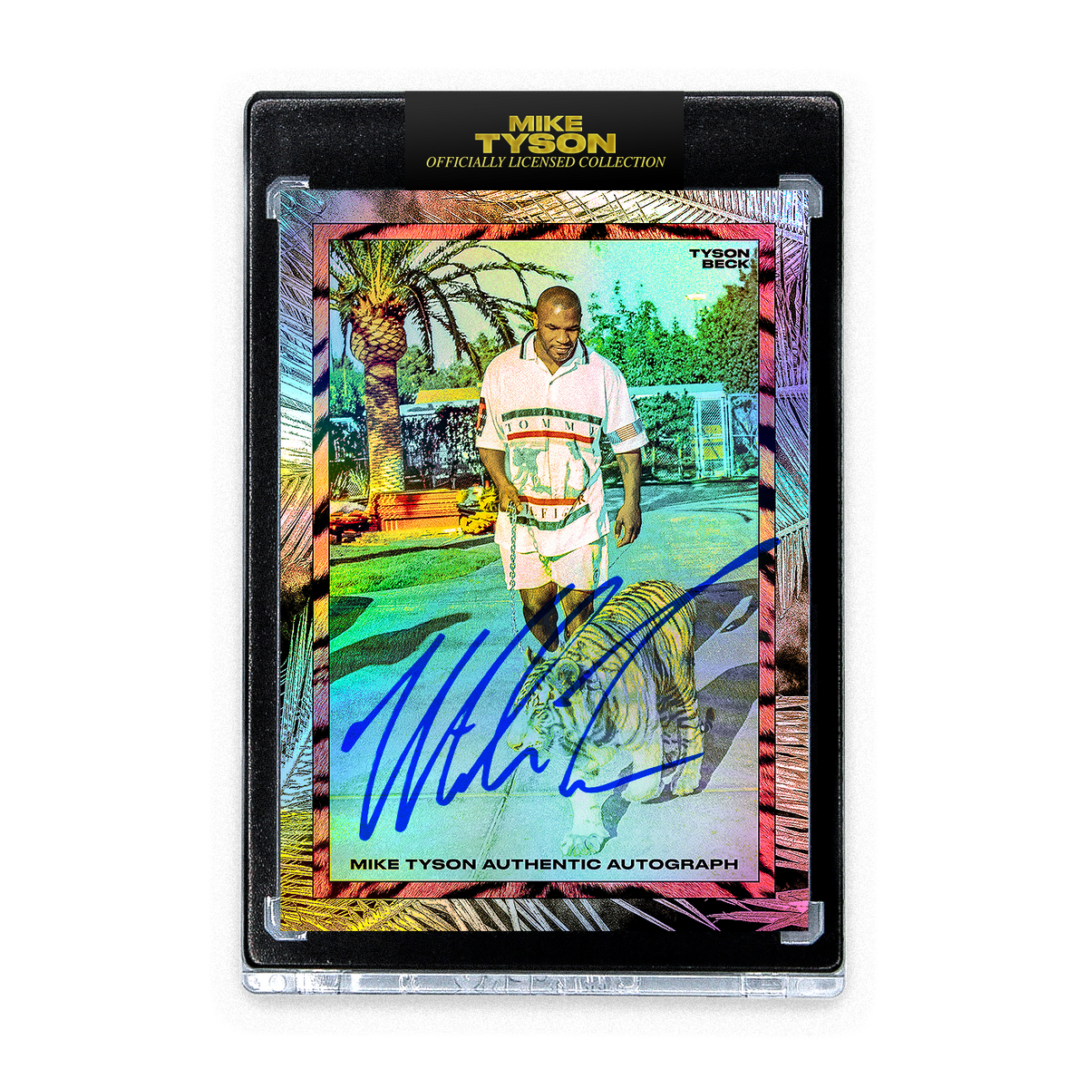 MIKE TYSON X TYSON BECK - "TIGER" - AP VARIATION - AUTOGRAPH - LIMITED ...